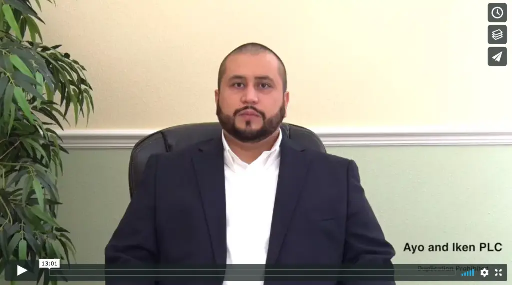 Attorney Howard Iken Interviews George Zimmerman - Ayo and Iken